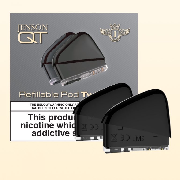 QT Refillable Pod (2 pk) | Jenson E-Cig