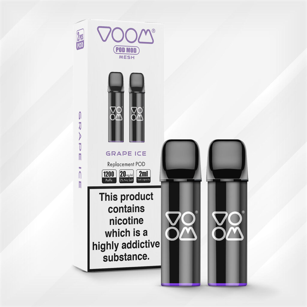 Grape Ice - Voom Prefilled Pods (2pk) | Best Nic Salt Juice