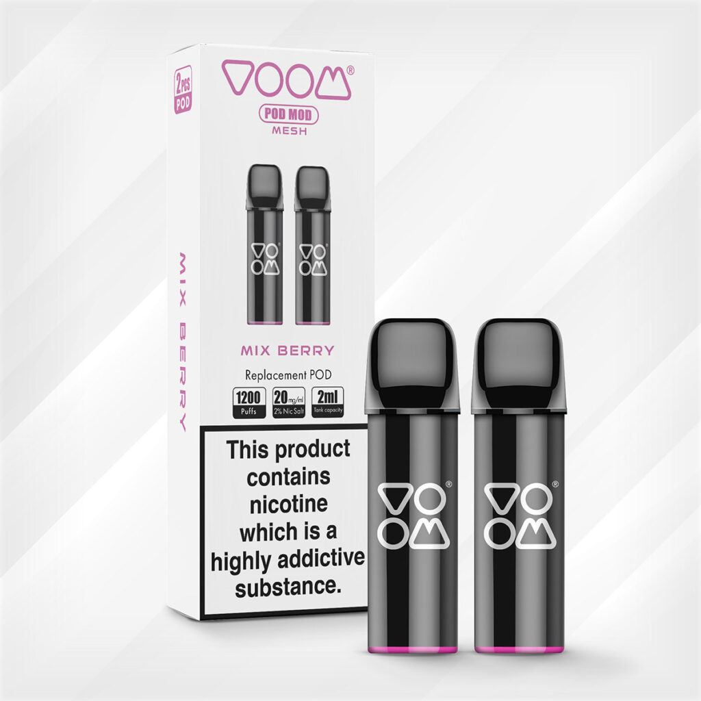 Mix Berry Vape - Voom Prefilled Pods | Best Nic Salt Juice