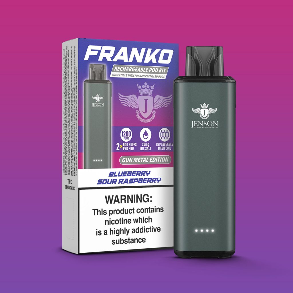 Blueberry Sour Raspberry Rechargeable Vape Kit - £7.99 or 3 for £20 ...