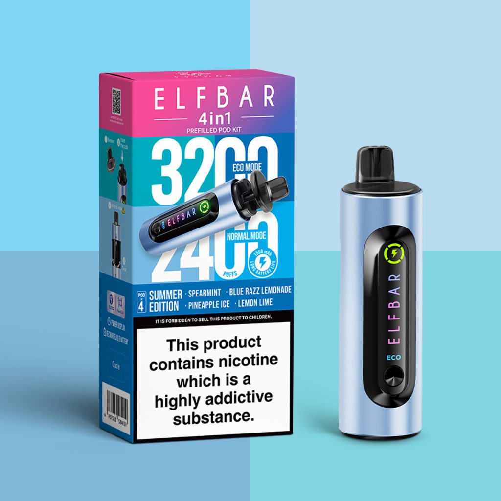 Summer Edition Elf Bar 4 in 1 Prefilled Pod Kit | Jenson E-Cig