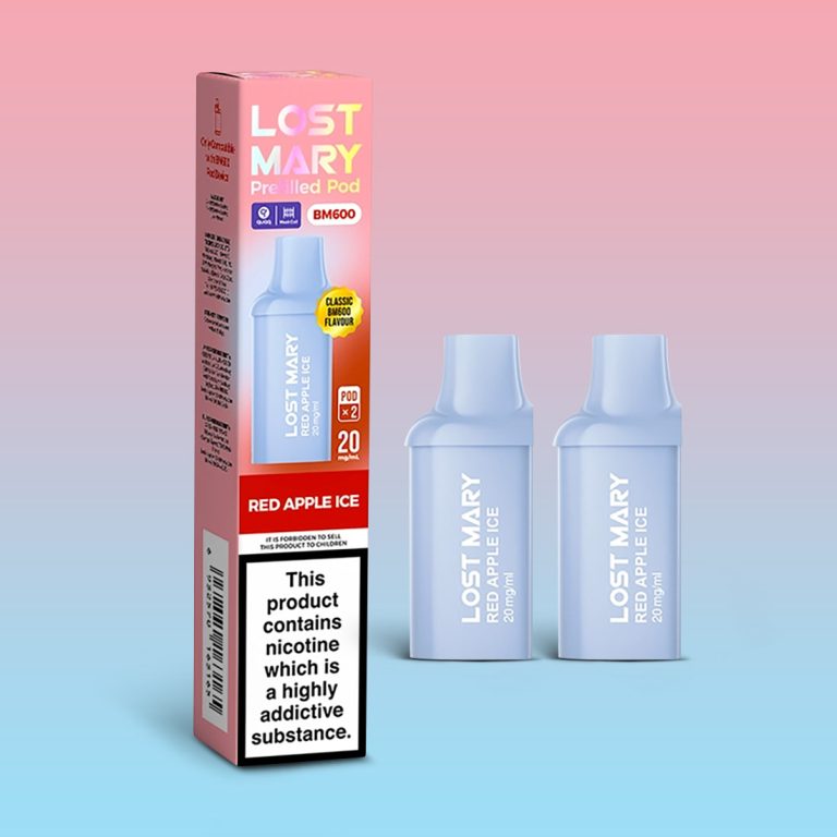 Red Apple Ice - Lost Mary BM600 Prefilled Pods | Multibuy Offers Available
