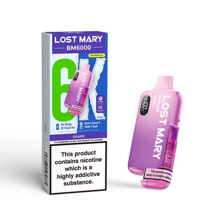 Grape - Lost Mary BM6000 Prefilled Pod Kit